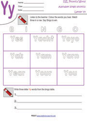 Bingo Phonics Worksheets | Free Bingo Cards