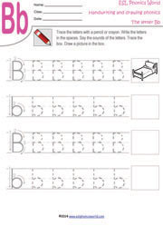 Handwriting and Drawing Worksheets | Letter Tracing Printables