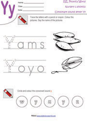 Printable Consonant Sound Worksheets | Beginning Consonant Phonics