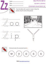Printable Consonant Sound Worksheets | Beginning Consonant Phonics