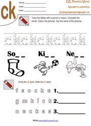 Ending Blend Worksheets | ESL Phonics World