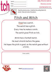 ESL Phonics World | Phonics Stories Reading Comprehension